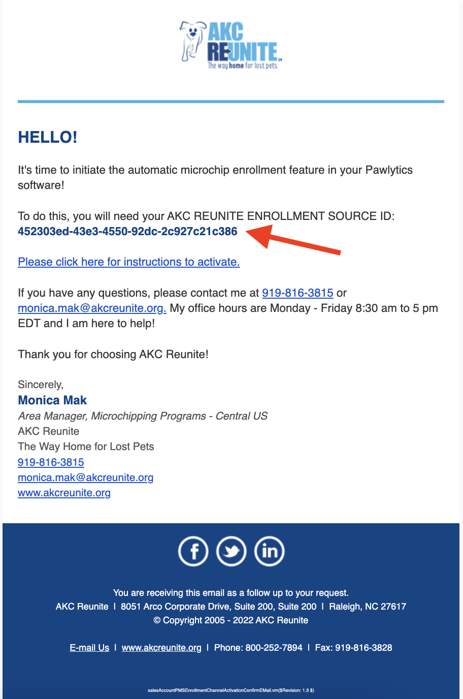 How to create your AKC Reunite Account